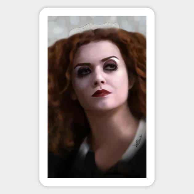 Magenta - Rocky Horror Picture Show - Rhps - Sticker | TeePublic