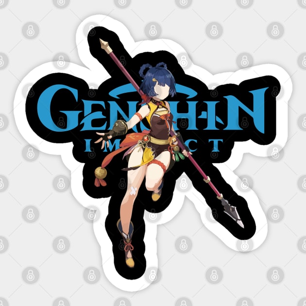 Genshin Impact Xiangling - Genshin Impact - Sticker | TeePublic