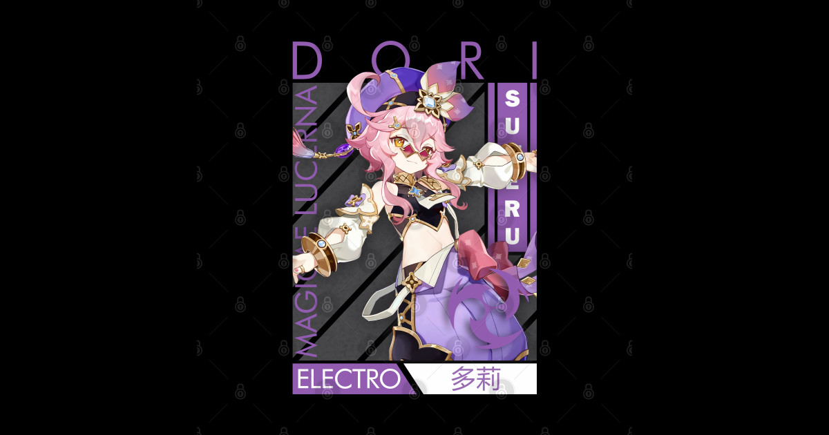 Dori - Genshin Impact - Sticker | TeePublic