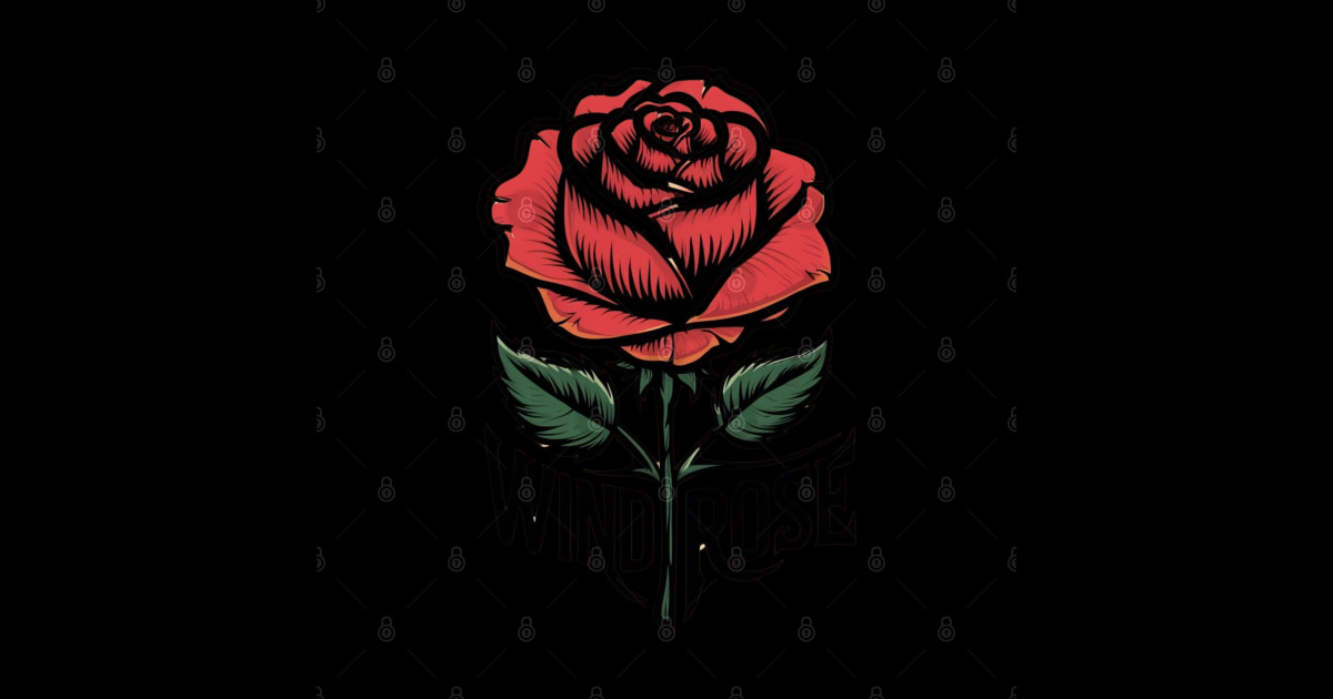 wind rose band fan art - Wind Rose Band - Sticker | TeePublic