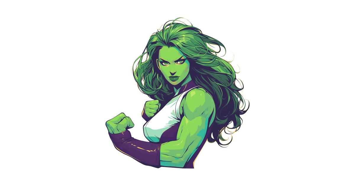 she hulk - She Hulk - T-Shirt | TeePublic