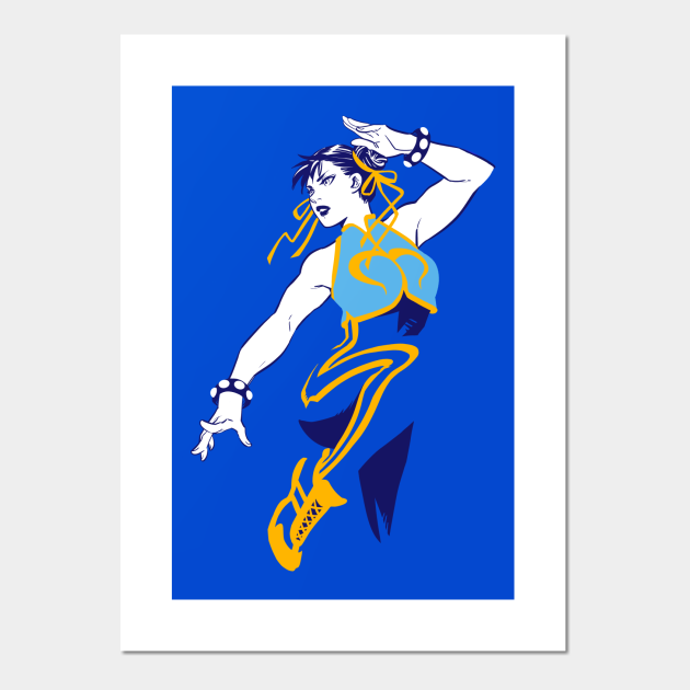 Chun-Li - Chun Li - Posters and Art Prints | TeePublic
