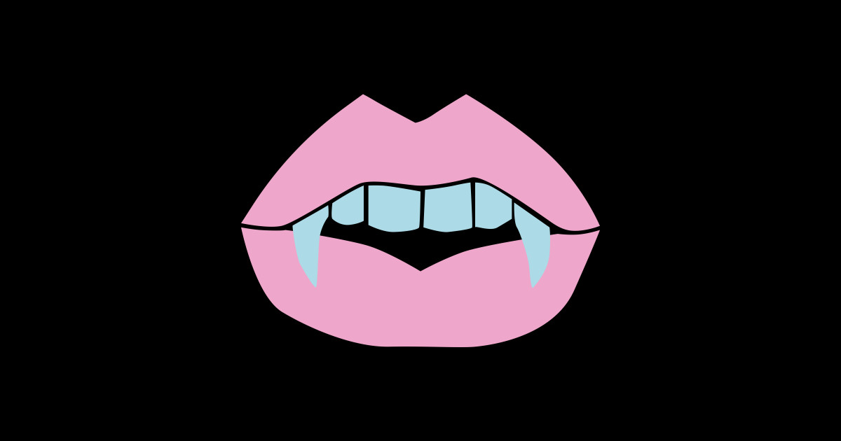 Vampire pink. - Vampire - Sticker | TeePublic