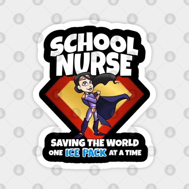 School Nurse Saving The World One Ice Pack At A Time LT Skin - Nurse ...