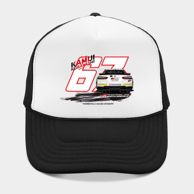 Kamui Kobayashi 23XI Gazoo Racing - Kamui Kobayashi - Hat | TeePublic