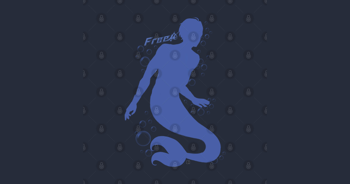 Free Merman Haruka - Haruka Nanase - T-Shirt | TeePublic