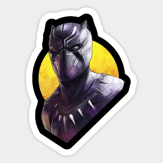 Black Panther - Black Panther - Sticker | TeePublic