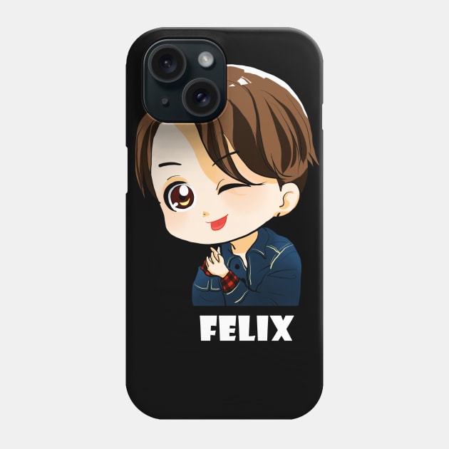 STRAY KIDS FELIX CHIBI - Stray Kids Kpop - Phone Case sold by Rasia ...