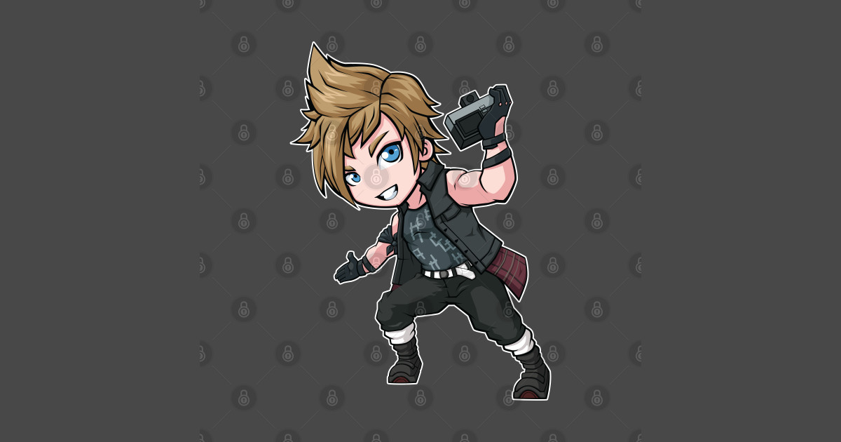 Prompto Chibi - Prompto Argentum - T-Shirt | TeePublic