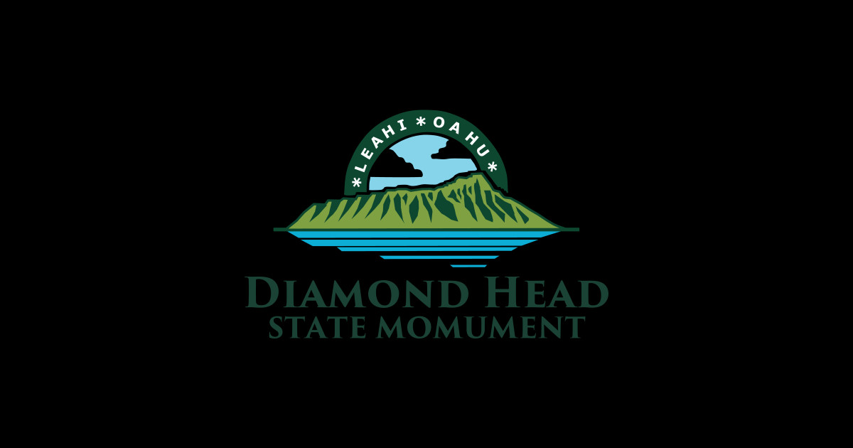 Diamond head State monument - Diamond Head - Sticker | TeePublic