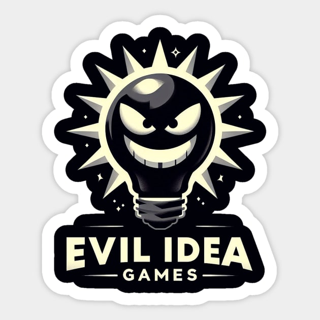 Evil Idea Games - Video Games - Sticker | TeePublic