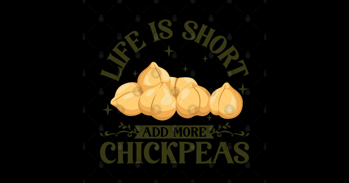 Add more Chickpea - Chickpea - Sticker | TeePublic