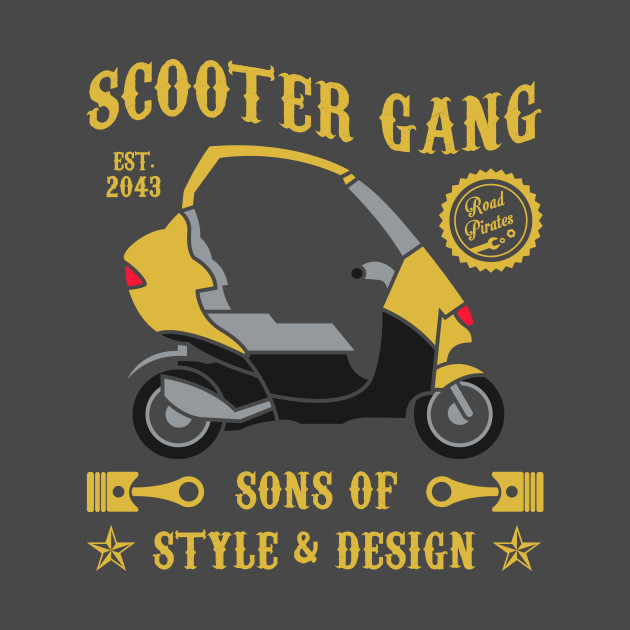 Scooter Gang - Sons Of Anarchy - T-Shirt | TeePublic