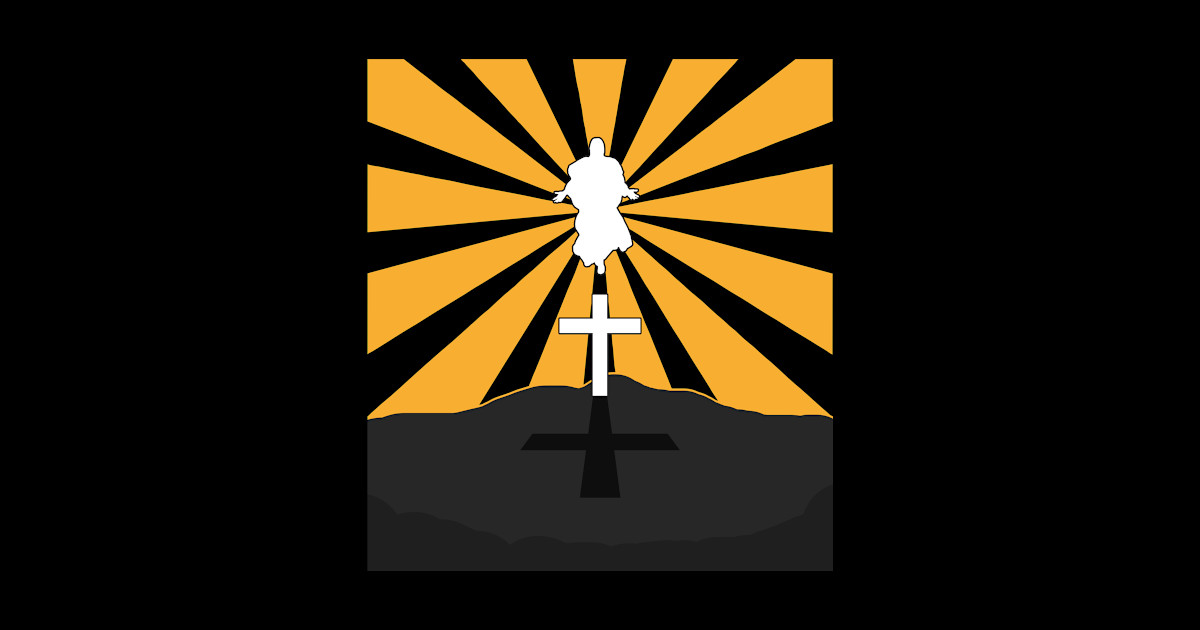 Jesus Christ Ascension - Ascension Day - Sticker | TeePublic