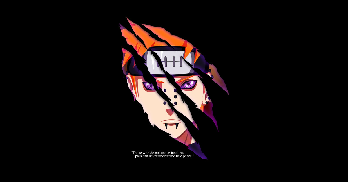 pain is my game - Pain Nagato - Sticker | TeePublic