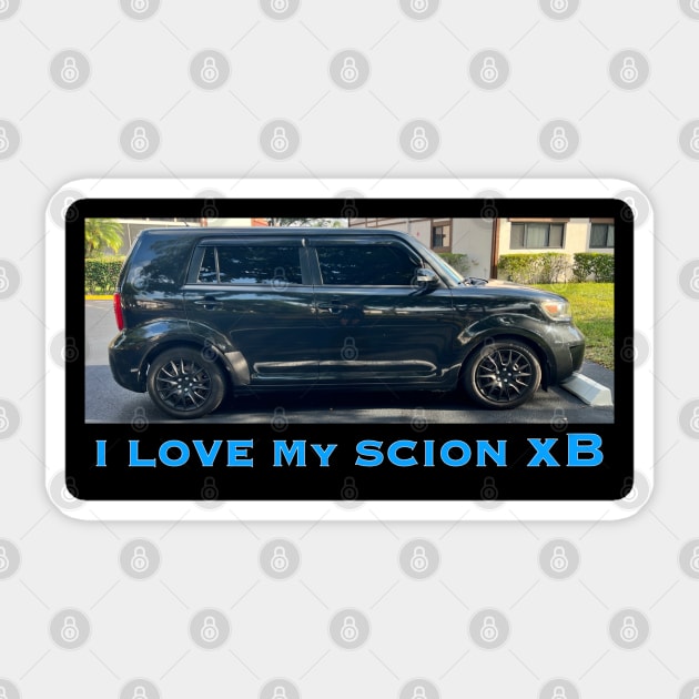 Scion xB 2nd Gen - Scion Xb - Sticker | TeePublic