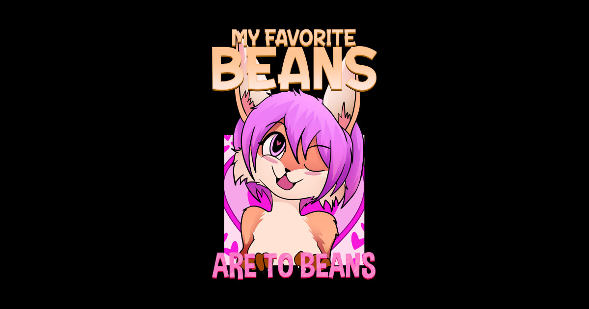 My favorite beans are toe beans I Furry Fandom - Fursuit - Sticker | TeePublic