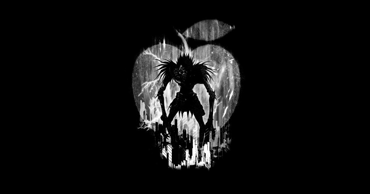 the big apple - Death Note - Sticker | TeePublic