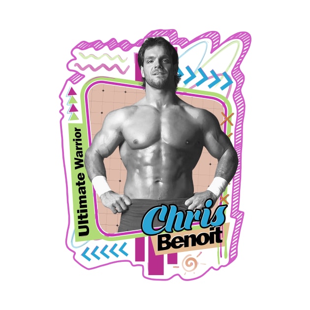 Wrestler Ultimate Warrior Chris Benoit - Wrestling - T-Shirt | TeePublic