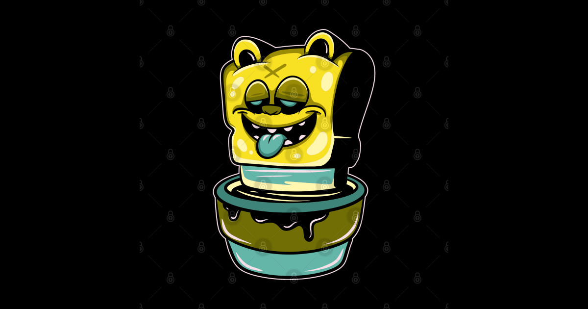 monster printing cartoon - Urban Clothing - Sticker | TeePublic