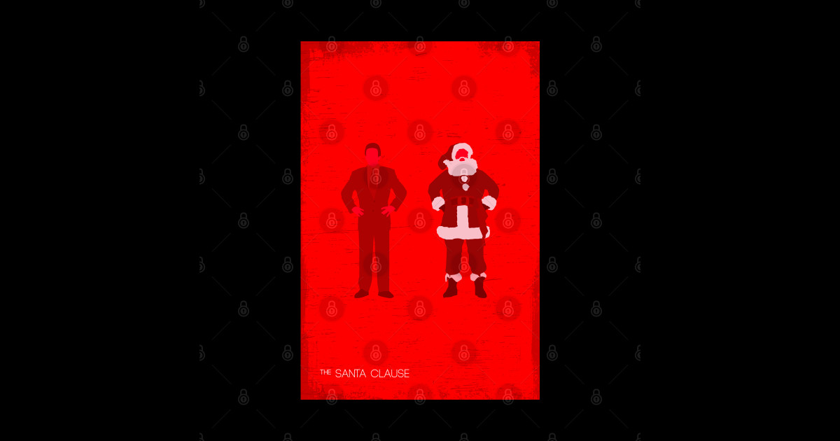 The Santa Clause Alternative Movie Poster - The Santa Clause - Posters ...