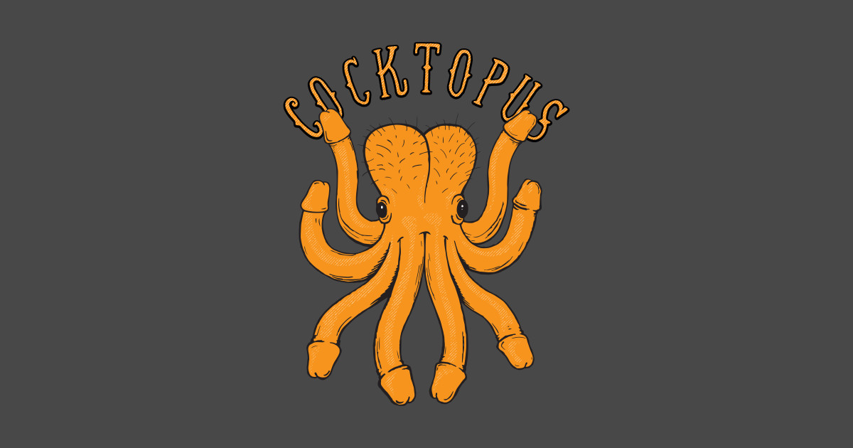 Cocktopus - Octopus - T-Shirt | TeePublic