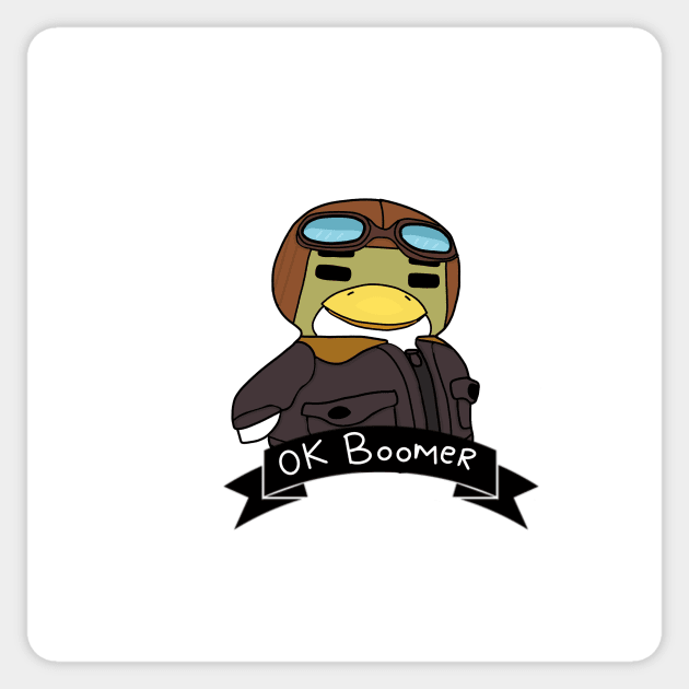 Ok Boomer meme - Acnh - Sticker | TeePublic