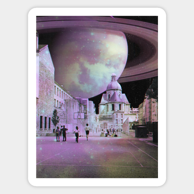 Shooting Hoops - Space Aesthetic, Retro Futurism, Sci Fi - Space ...