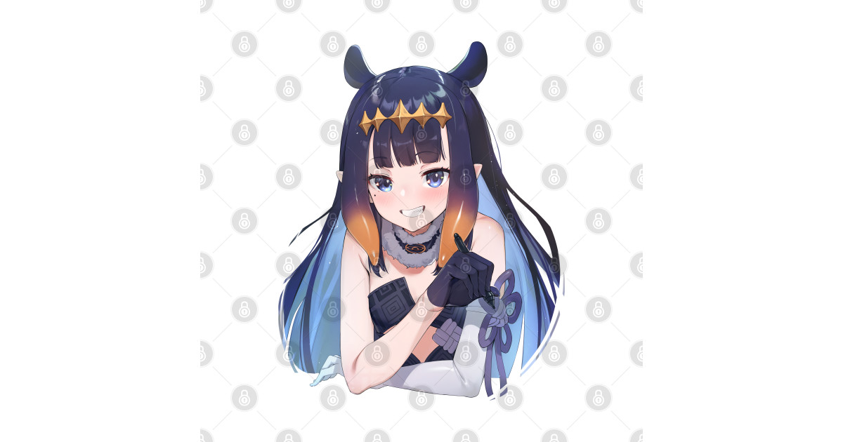 Ninomae Ina'nis Hololive - Ninomae Inanis - Long Sleeve T-Shirt | TeePublic