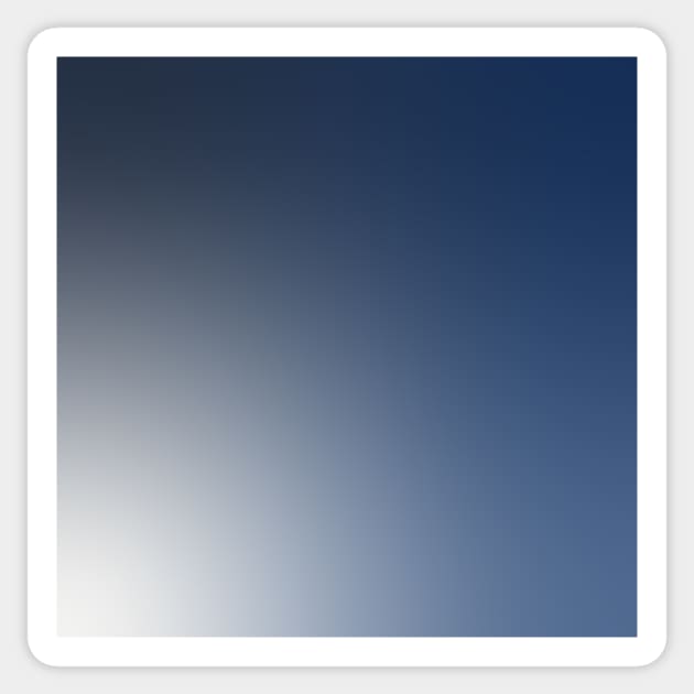 Blue Gradient - Gradient - Sticker | TeePublic