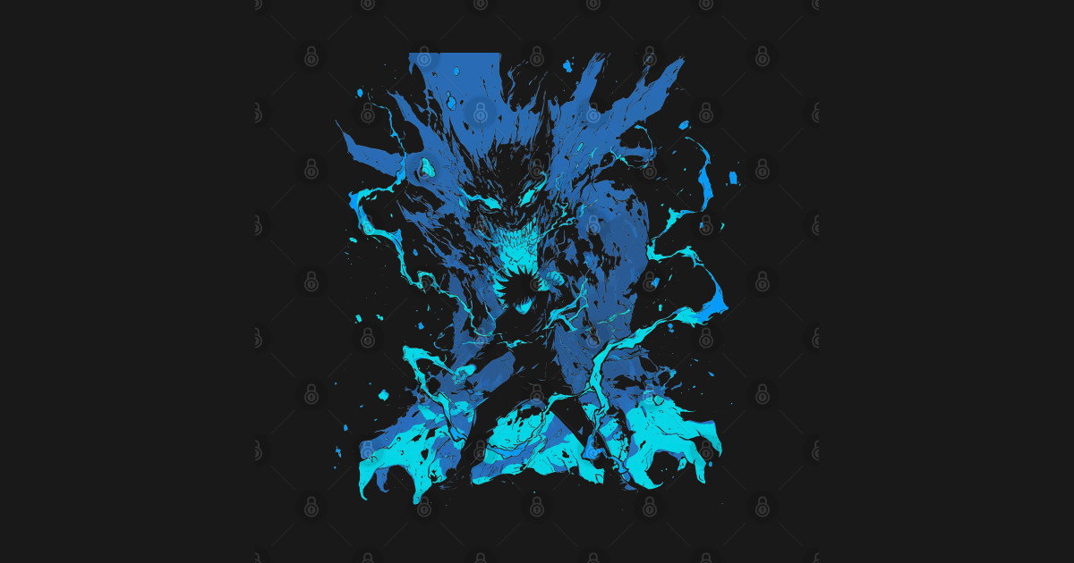 Megumi Fushiguro Ten Shadows Technique Fan - Megumi Fushiguro - T-Shirt ...