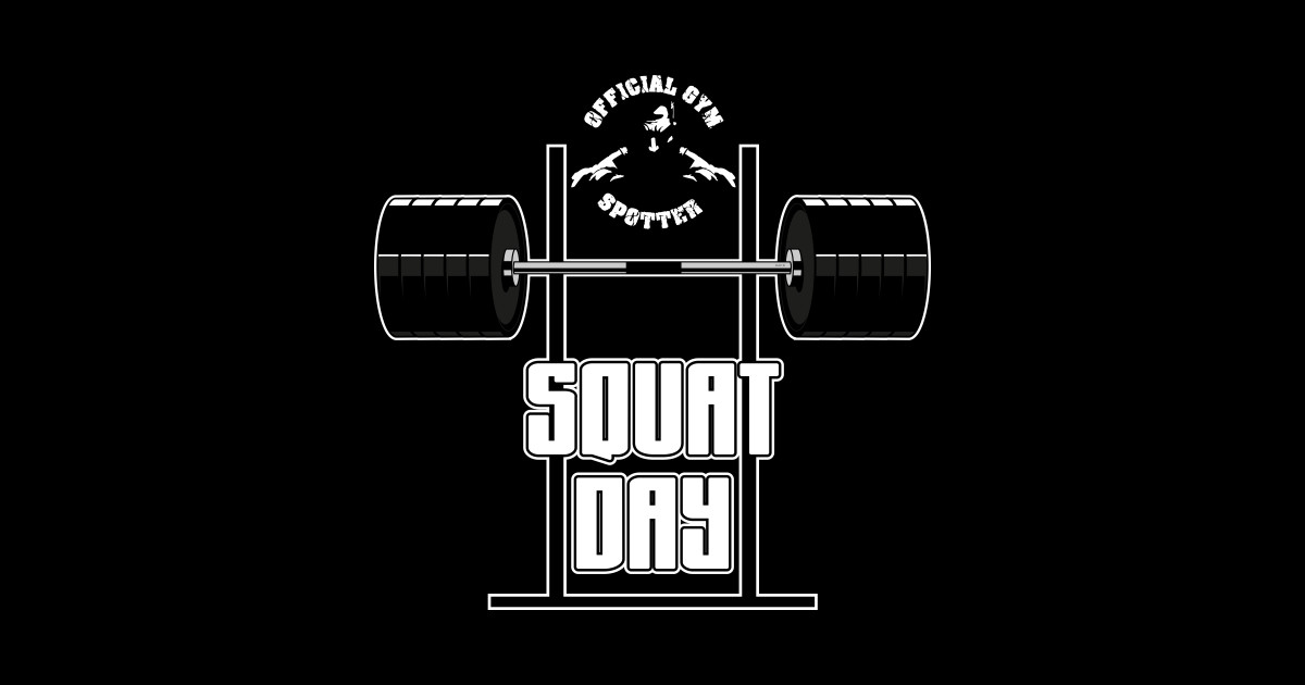 Gym Spotter Squat - Gym - Posters and Art Prints | TeePublic