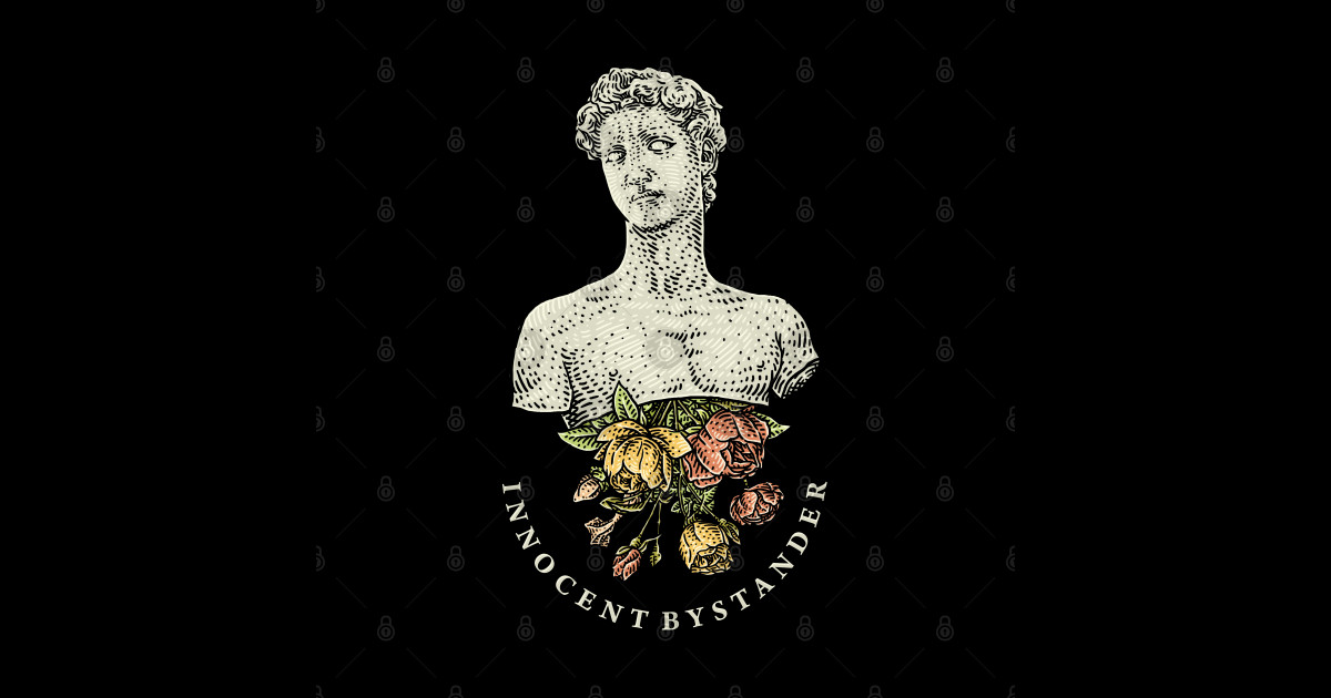 Innocent Bystander - David Statue - Sticker | TeePublic