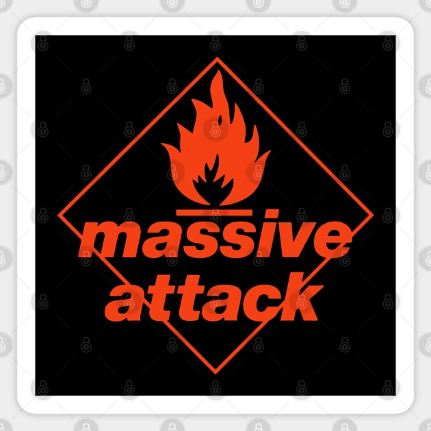 Massive Attack - Massive Attack - Sticker | TeePublic