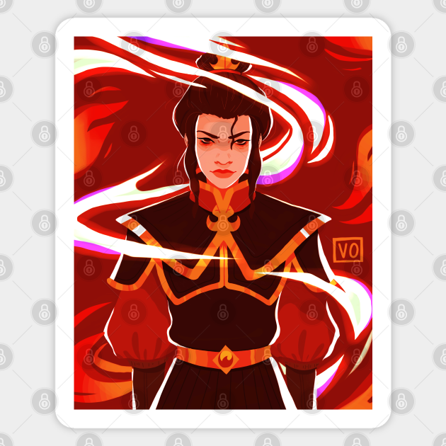 Fire Nation Princess - Azula - Sticker | TeePublic