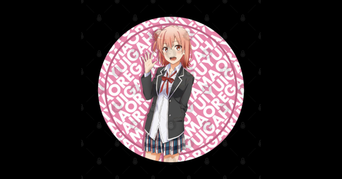 Yui Yuigahama - Oregairu - Circle 2 - Oregairu - Sticker | TeePublic