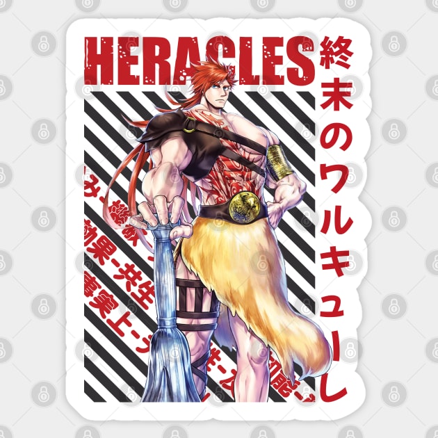 Shuumatsu no Valkyrie - Heracles - Shuumatsu No Valkyrie - Sticker ...