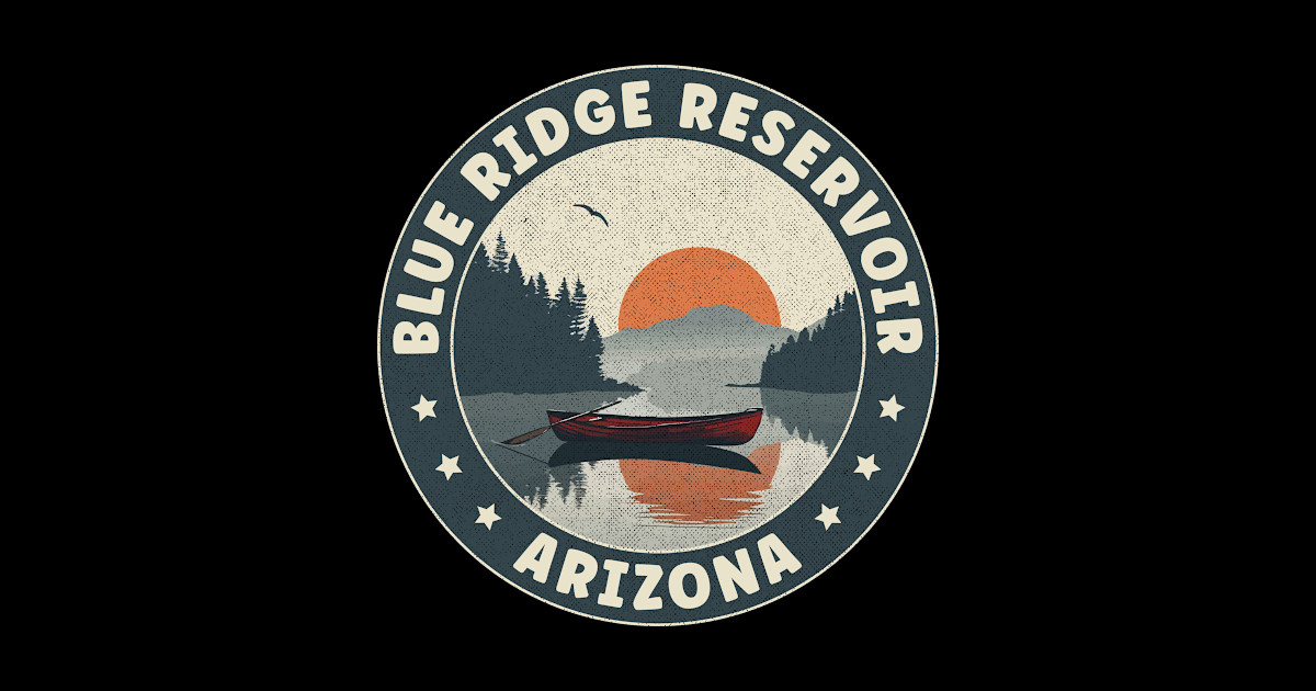 Blue Ridge Reservoir Arizona Sunset - Blue Ridge Reservoir - Posters ...