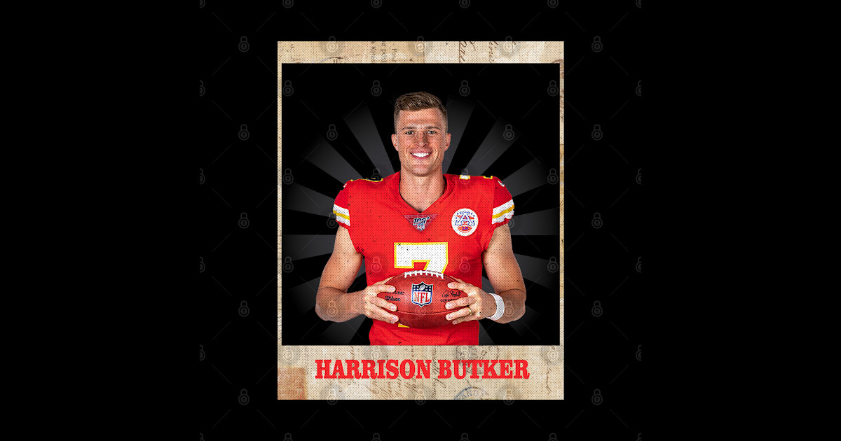harrison butker vintage //21 - Harrison Butker Vintage - Sticker ...