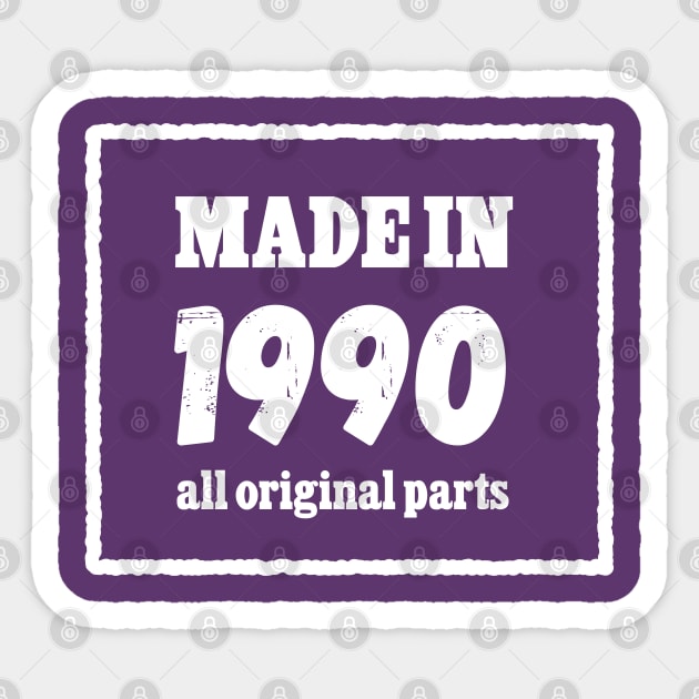 Made in 1990 all original parts - Made In 1990 All Original Parts ...