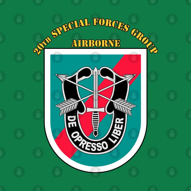 20th Special Forces Group - 20th Special Forces Group - T-Shirt | TeePublic