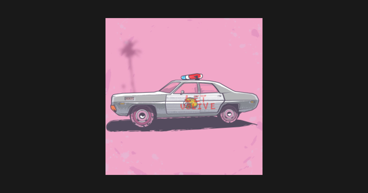 ACAB Cop Car Let Us Live - Cop Car Let Us Live Acab Cop Car Cop Ca - T ...