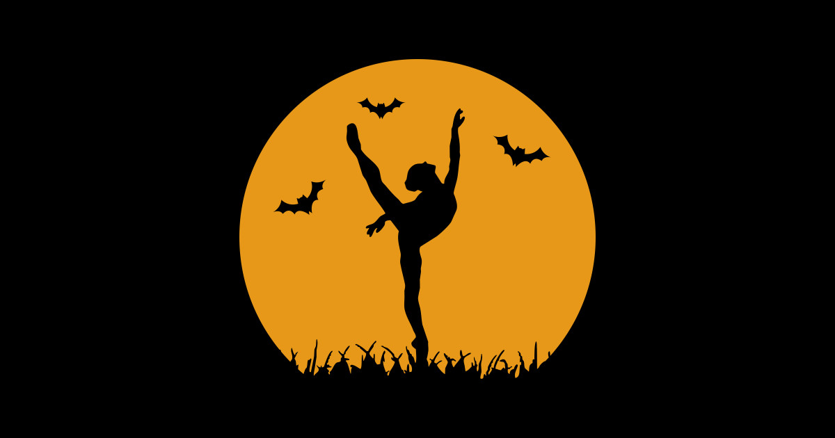 Halloween Dancer Spooky Dance Silhouette - Dancer - Posters and Art ...