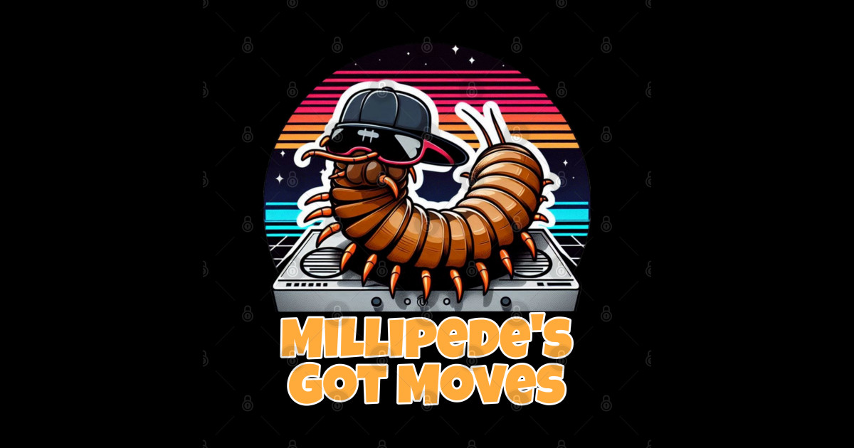 Hilarious Millipede Design for Nature and Bug Lovers - Millipede ...
