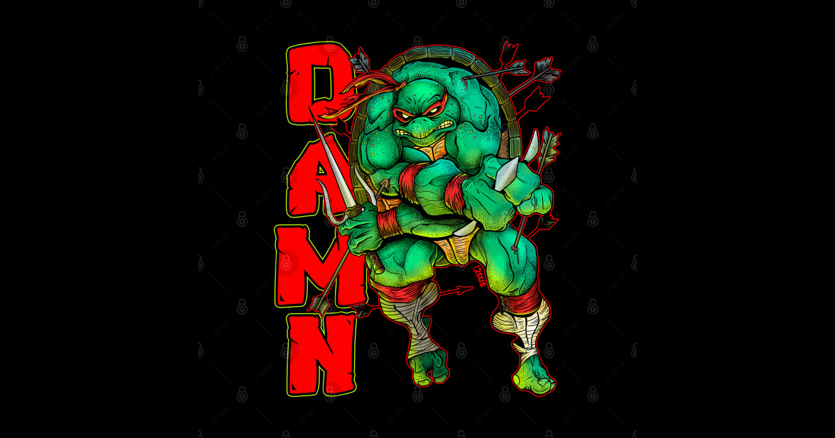 Raph by Blood Empire - Tmnt Ninja Turtles - Magnet | TeePublic