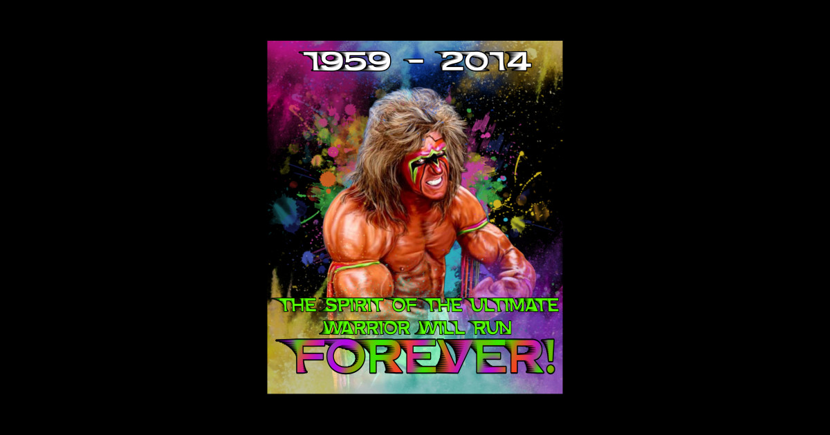 Spirit Of The Ultimate Warrior - Ultimate Warrior - Sticker | TeePublic
