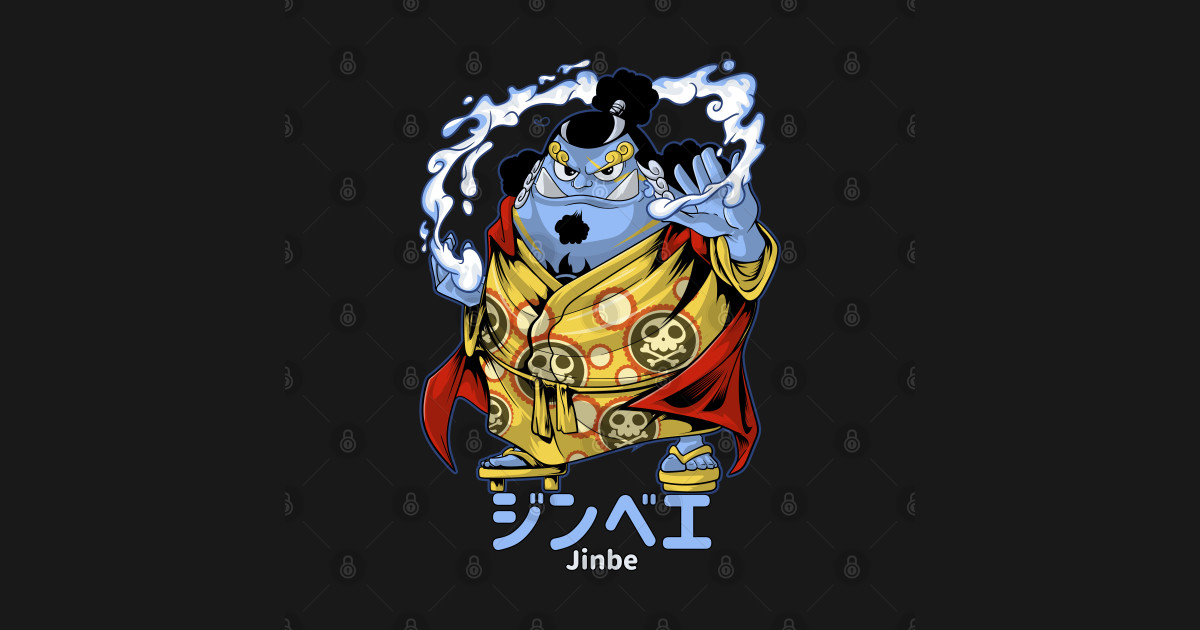 Jinbe anime OP FUN Fanart - Anime - T-Shirt | TeePublic