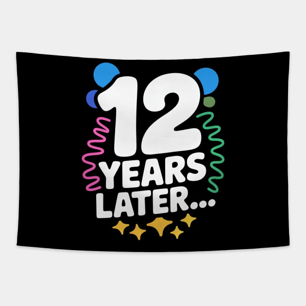 12 YEARS LATER TWELVE 12 year Old Birthday - 12 Years Later Twelve 12 ...