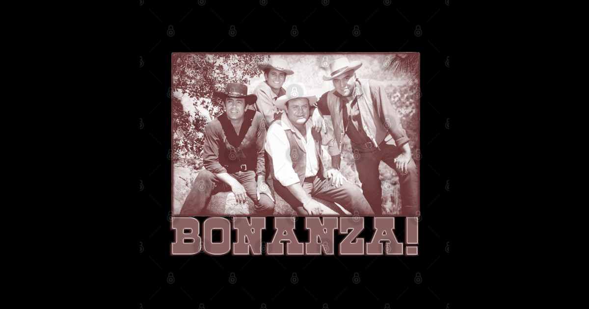 the cartwrights - Bonanza - Sticker | TeePublic