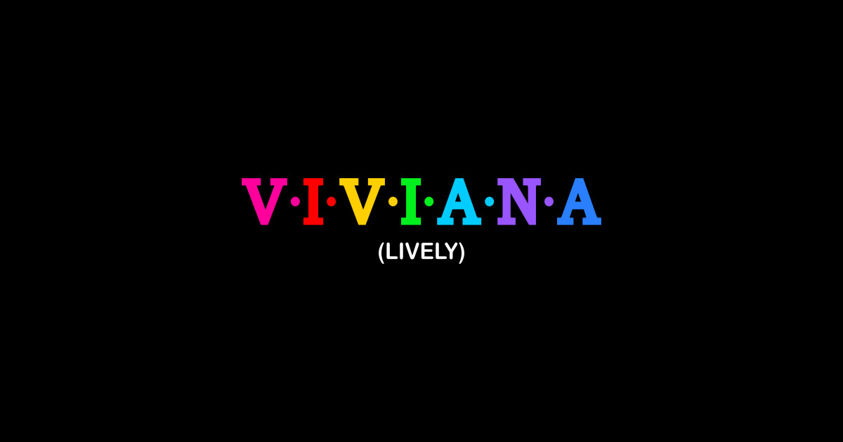 Viviana - Lively. - Baby Shower Gifts - Sticker | TeePublic